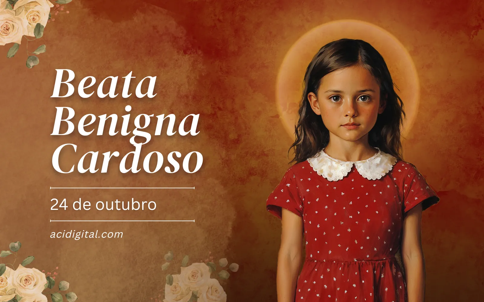 Hoje é dia da beata Benigna Cardoso da Silva, heroína da castidade