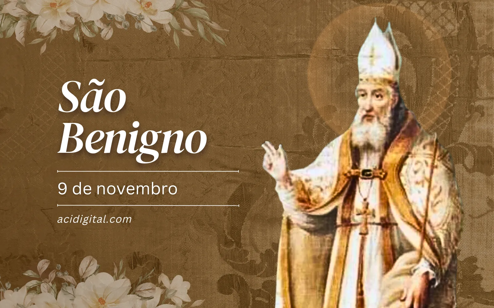 Hoje é dia de são Benigno, o salmista de são Patrício